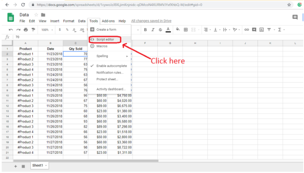 Google Spreadsheet Email Notification Script — db-excel.com
