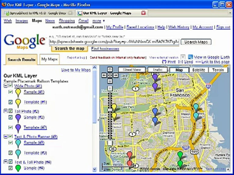 Google Spreadsheet Mapper — db-excel.com