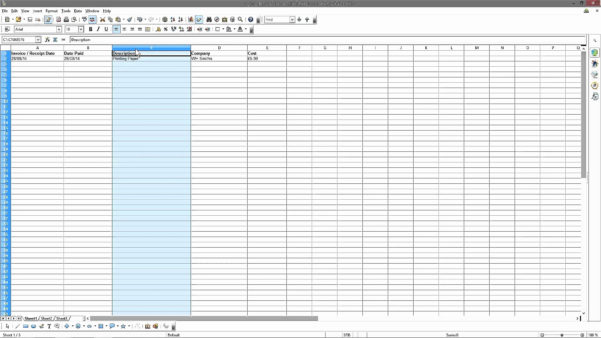 Grant Tracking Spreadsheet Excel throughout Grant Tracking Spreadsheet ...