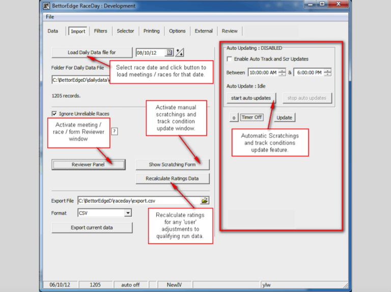 Horse Racing Ratings Spreadsheet — db-excel.com