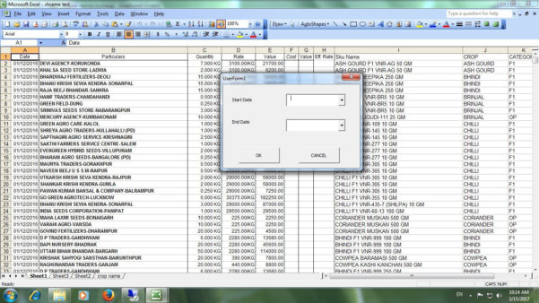 How Can I Compare Data In Two Excel Spreadsheets Throughout Excel Vba