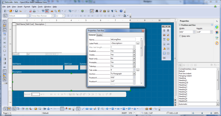 How To Create A Database In Openoffice From Spreadsheet Intended For Apache Openoffice 4 0 