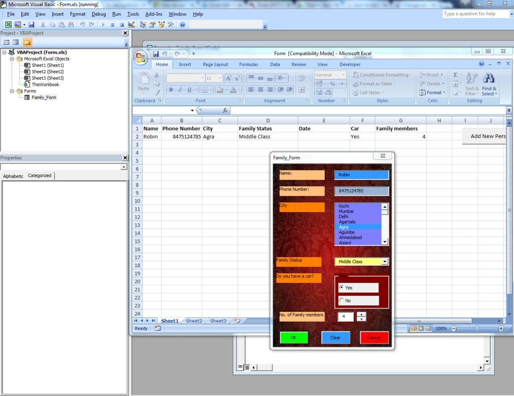 How To Create A Form From Excel Spreadsheet Throughout Make Your Own 