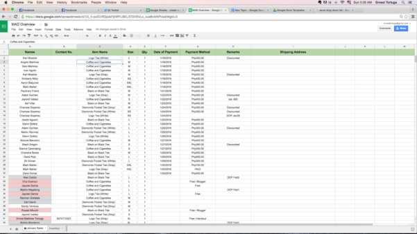 How To Create An Inventory Spreadsheet On Google Docs — db-excel.com