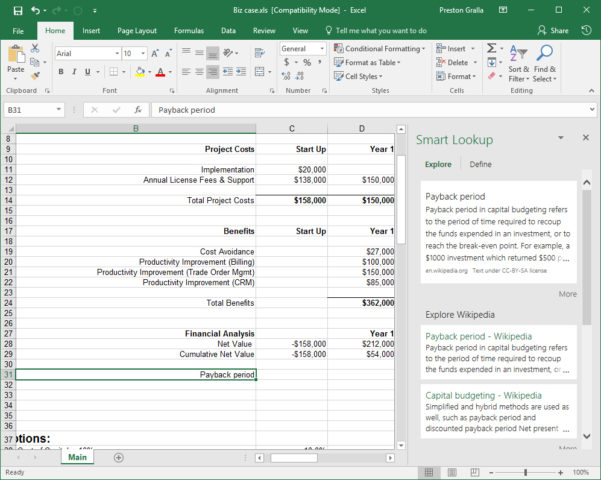 How To Make A Spreadsheet In Excel 2016 throughout Excel 2016 Cheat ...