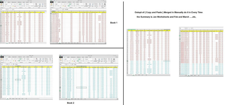 How To Merge Excel Spreadsheets intended for How To Consolidate Excel Sheets Or Merge It Stack ...