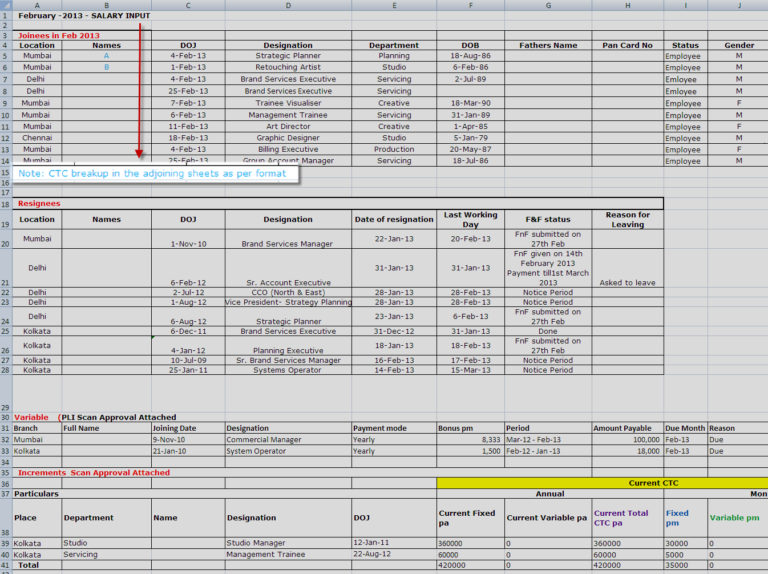 Hr Spreadsheet — db-excel.com