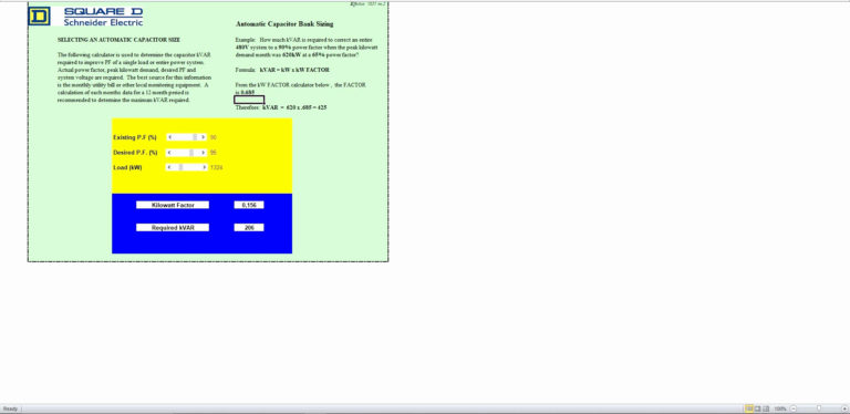 Ieee 1584 Spreadsheet Calculator inside Fault Current Calculator ...