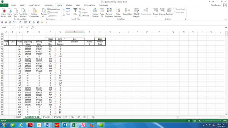 Ifta Excel Spreadsheet regarding Ifta Software Baratta Enterprises ...