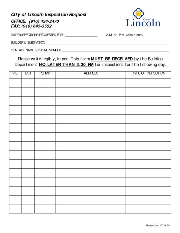 Inspection Spreadsheet Template within 13 Images Of Inspection Log ...
