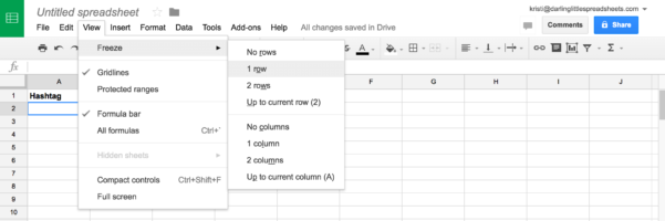 Instagram Spreadsheet — db-excel.com