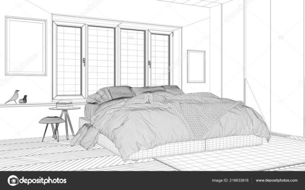 Interior Design Project Spreadsheet throughout Interior Design Project Black White Ink Sketch ...