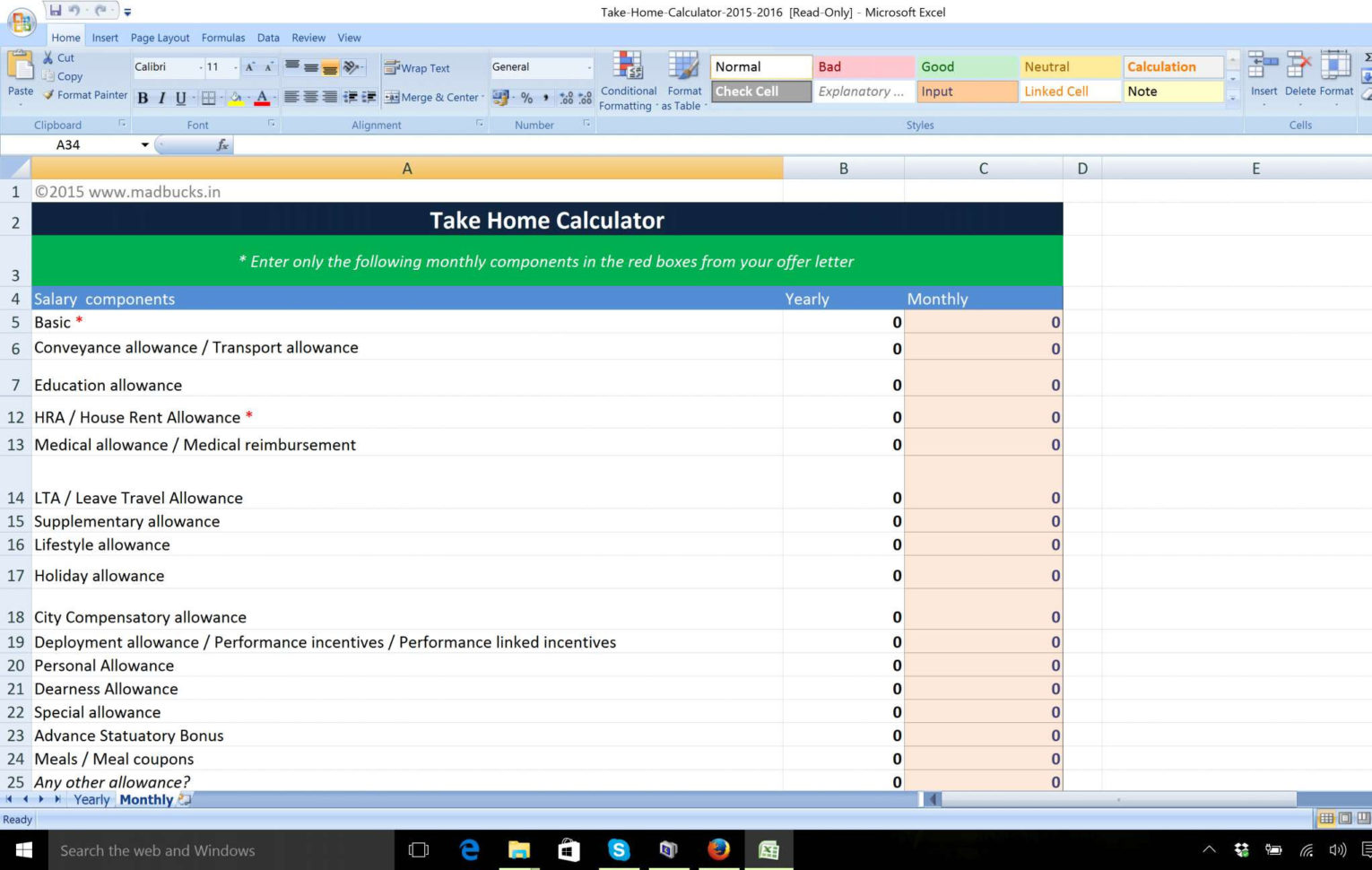 Investment Property Spreadsheet Template — db-excel.com