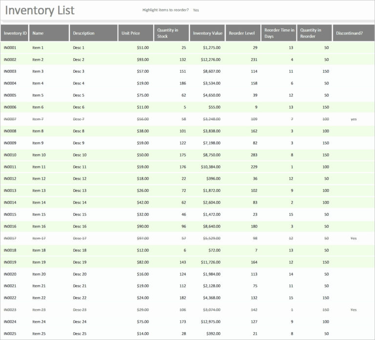 Jewelry Inventory Excel Spreadsheet — db-excel.com