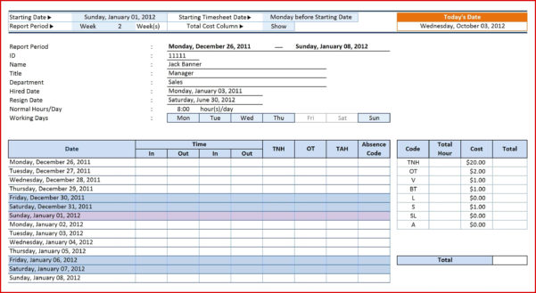Leave Of Absence Tracking Spreadsheet — db-excel.com