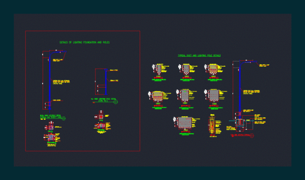 Light Pole Foundation Design Spreadsheet — db-excel.com