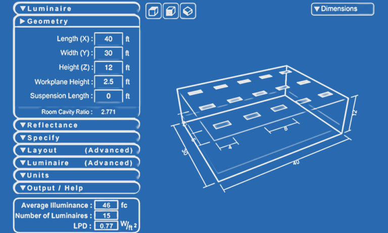Lighting Retrofit Calculator Spreadsheet with Lighting Calculator ...