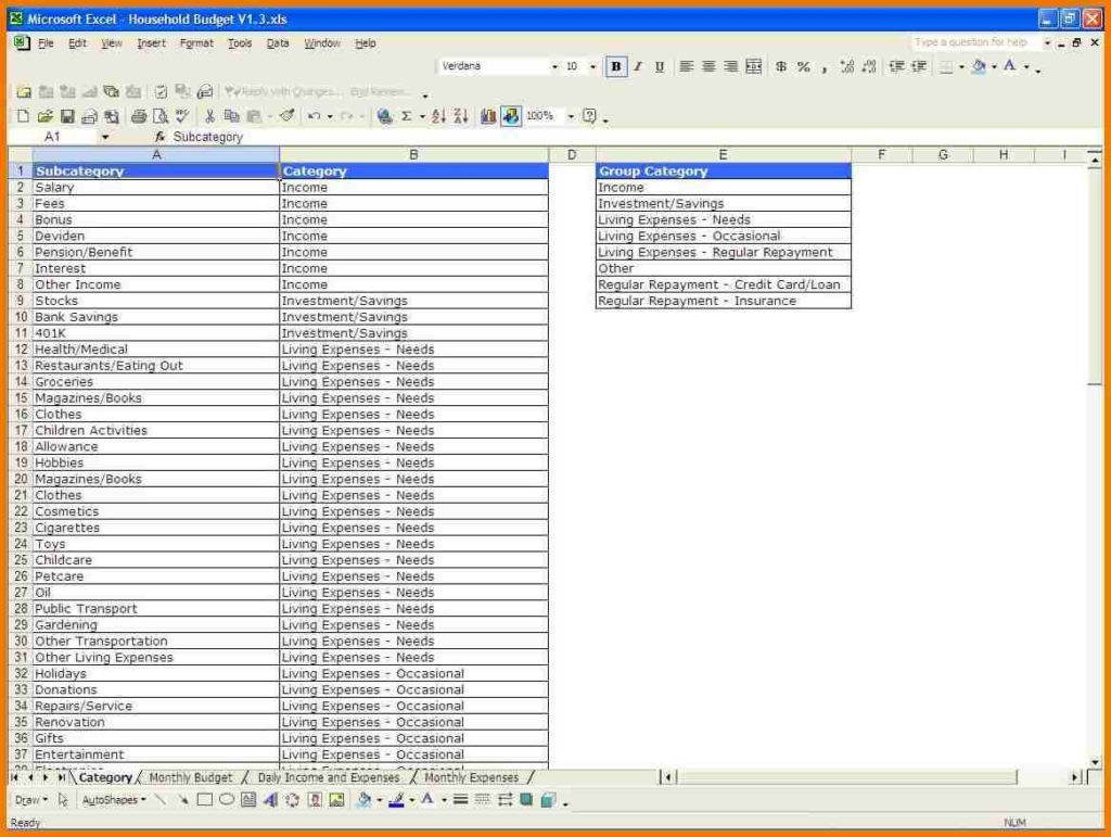 Living Expenses Spreadsheet Pertaining To Expenses Sheet Template Living Expenses Spreadsheet Pertaining To Expenses Sheet Template