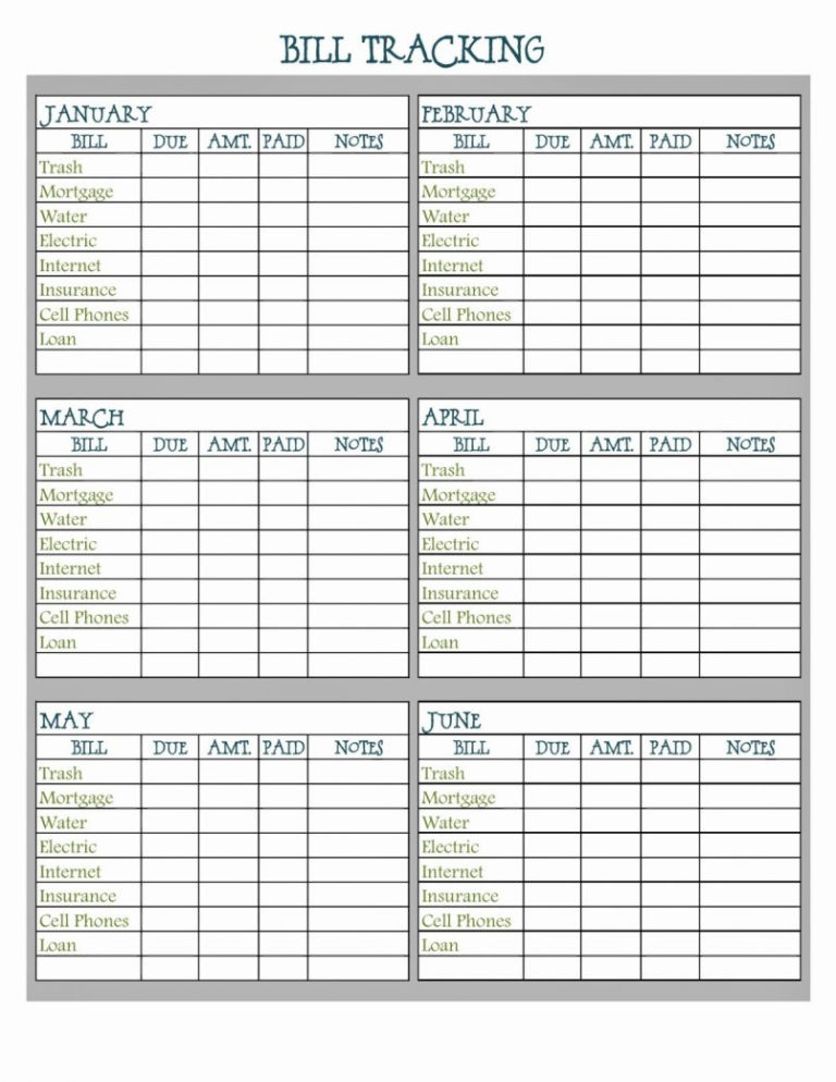 Loan Tracking Spreadsheet — db-excel.com