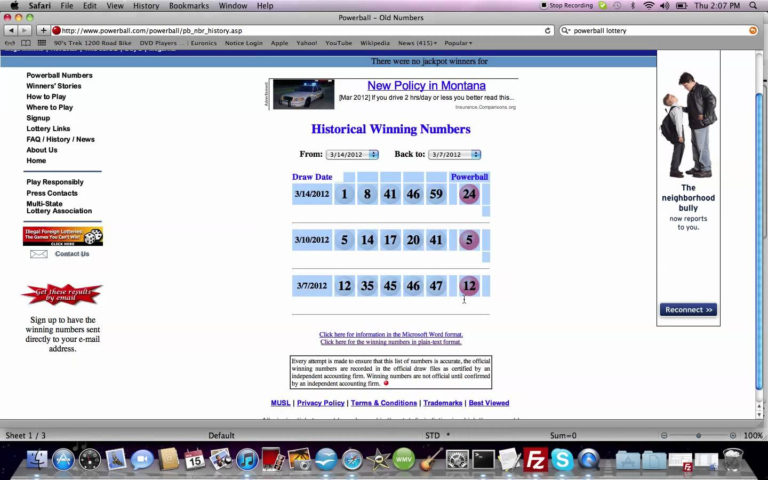Lottery Tracking Spreadsheet — db-excel.com