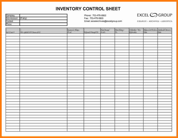 Merchandise Inventory Spreadsheet intended for 6+ Inventory Spreadsheet ...