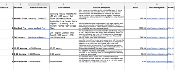 Mobile Spreadsheet — db-excel.com