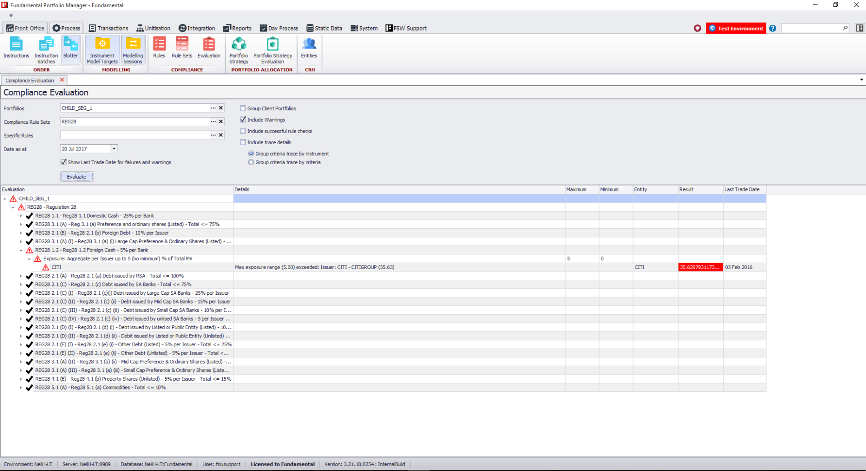 Modified Dietz Excel Spreadsheet for Middle Office Fundamental ...