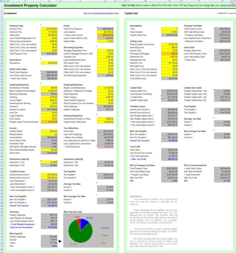 Mortgage Comparison Spreadsheet Excel pertaining to Home Loan ...