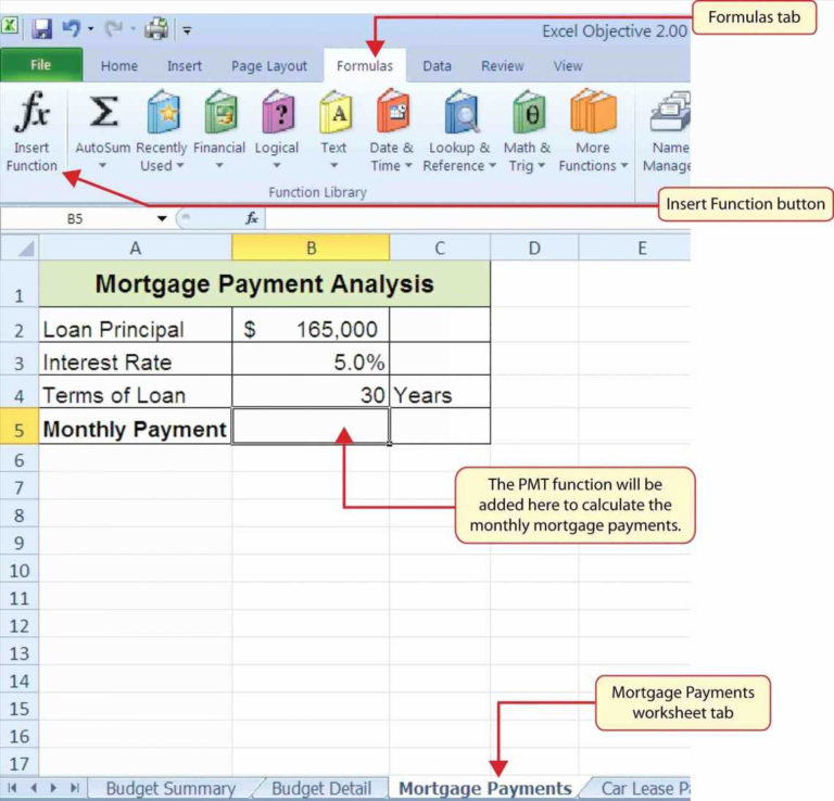 Mortgage Comparison Spreadsheet Excel Within Loan Comparison