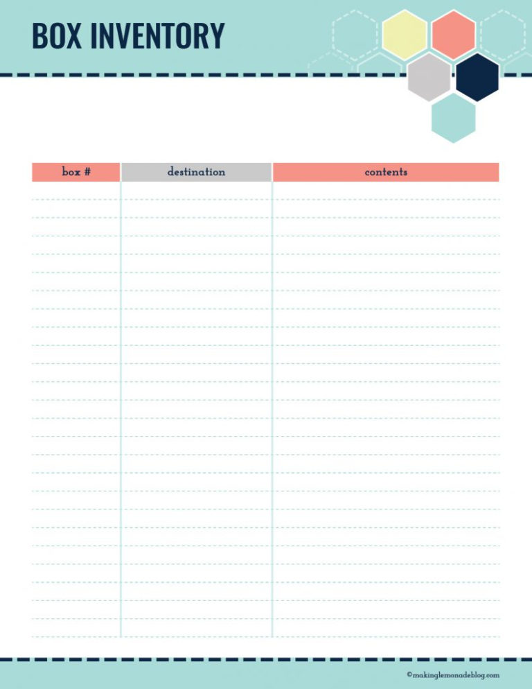 Moving House Checklist Spreadsheet for Ultimate Collection Of Moving Printables Free Printable ...
