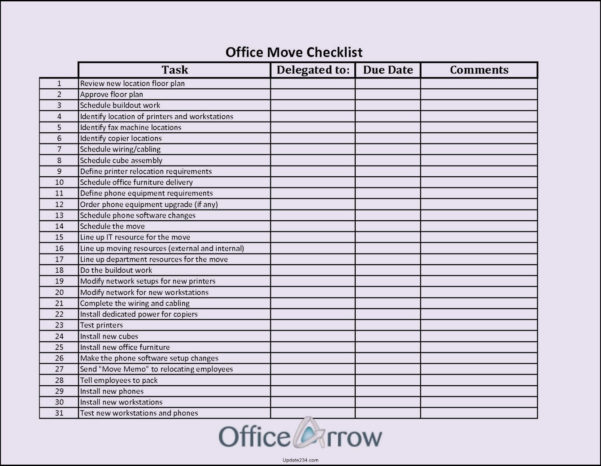 Moving House Checklist Spreadsheet with 6 Moving Inventory List New Moving Inventory List ...