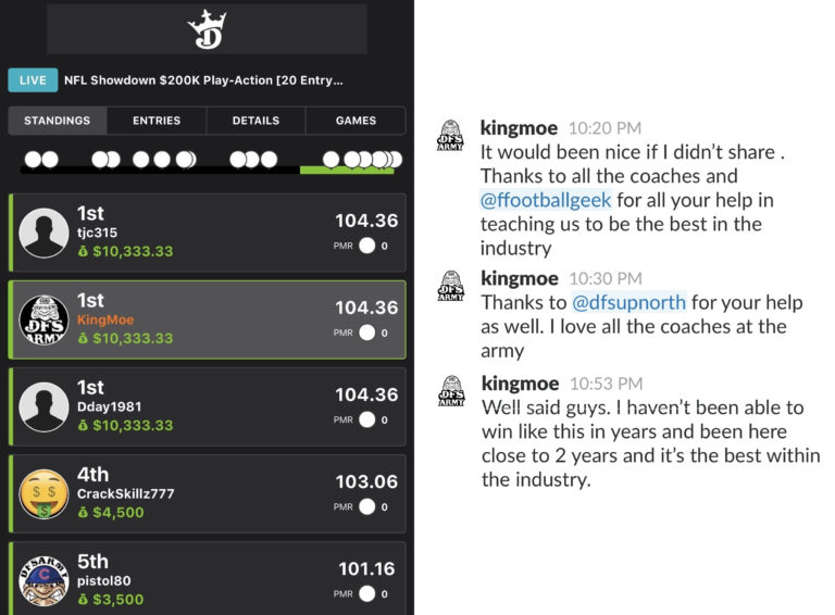 Nba Spreadsheet Tonight with Dfs Army Wall Of Wins Dfs Army — db-excel.com