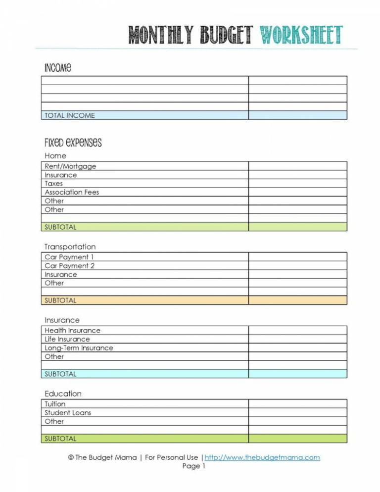 New Home Construction Budget Spreadsheet — db-excel.com