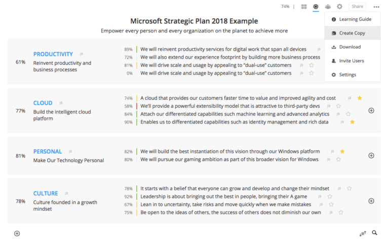 Okr Spreadsheet with Okr Goals, Objectives Key Results Online — db ...