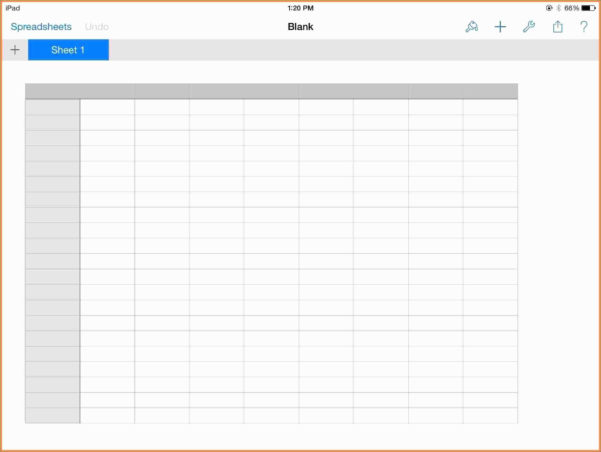 Online Blank Spreadsheet — db-excel.com
