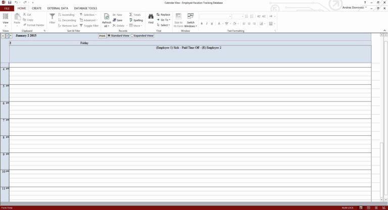 Paid Time Off Accrual Spreadsheet with Pto Calculator Excel Template ...
