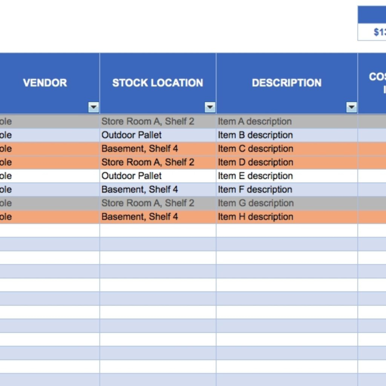 Pallet Tracking Spreadsheet — db-excel.com