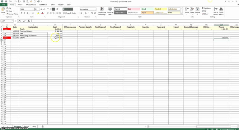 Payroll Accrual Spreadsheet — db-excel.com