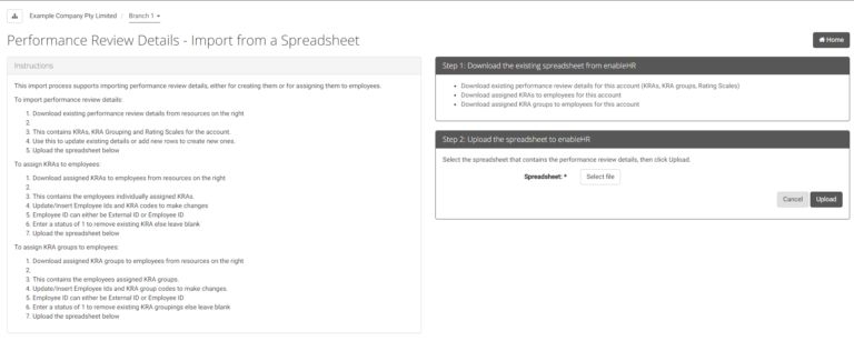 Performance Review Spreadsheet — db-excel.com