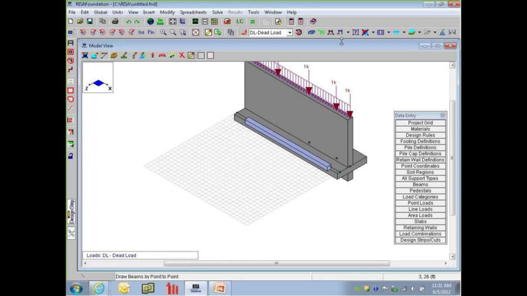 Pile Cap Design Spreadsheet pertaining to Example Of Retaining Wallion ...