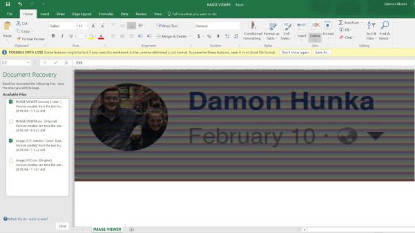 Pixel Spreadsheet Converter — db-excel.com