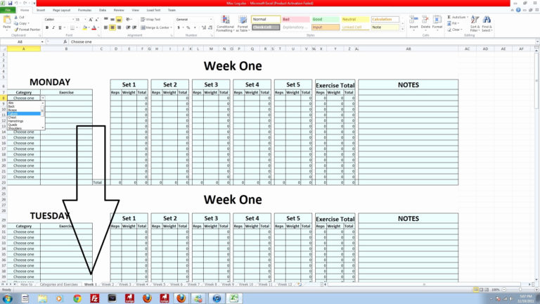 Powerlifting Program Spreadsheet with Juggernaut Spreadsheet Elegant 20 ...