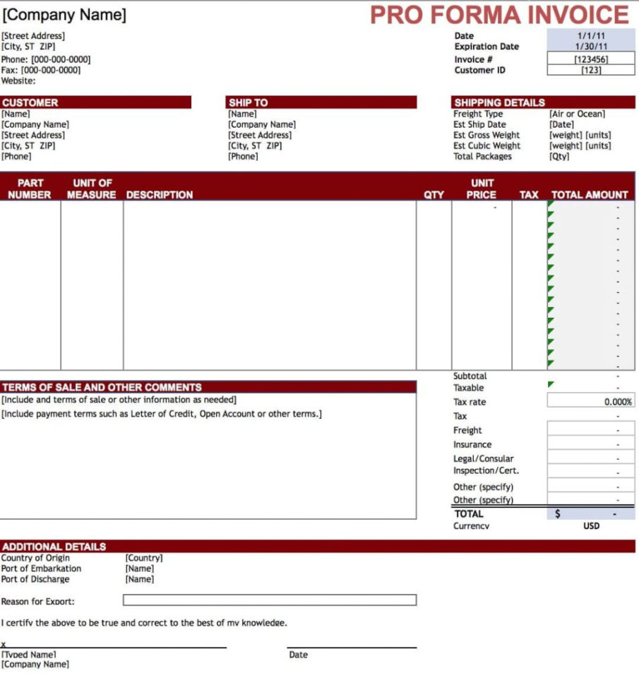 Pro Forma Spreadsheet intended for Car Wash Invoice Template Free ... Pro Forma Spreadsheet intended for Car Wash Invoice Template Free ...