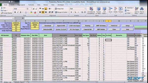 Production Tracking Spreadsheet with regard to 017 Template Ideas Free ...