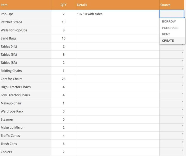 Production Tracking Spreadsheet — db-excel.com