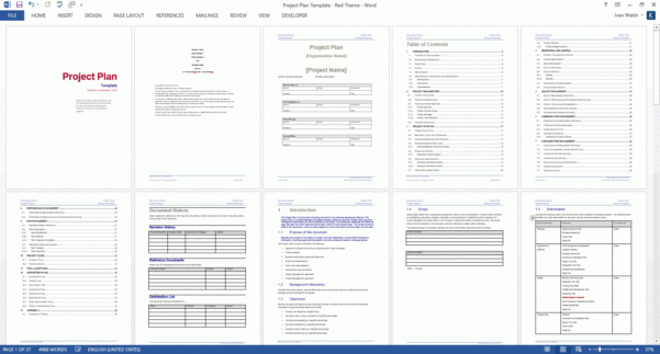 Project Plan Excel Spreadsheet in Project Plan Templates – Ms Word + 10 ...
