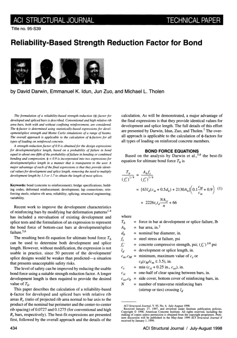 Rebar Development Length Spreadsheet With Pdf Simplified Design