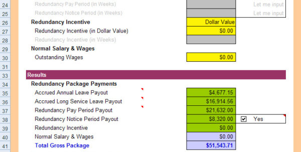 Redundancy Calculator Spreadsheet 2017 Google Spreadshee redundancy ...