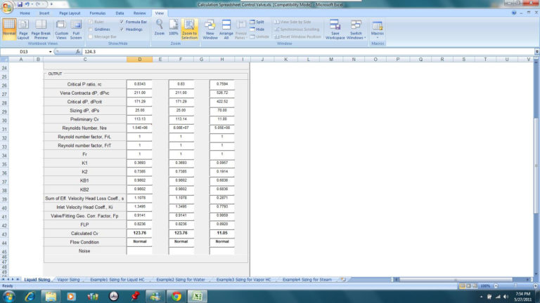 Relief Valve Sizing Spreadsheet for Welcome To Klm Technology Group ... Relief Valve Sizing Spreadsheet for Welcome To Klm Technology Group ...