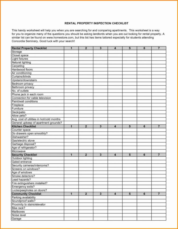 Rental Property Expenses Spreadsheet Db excel